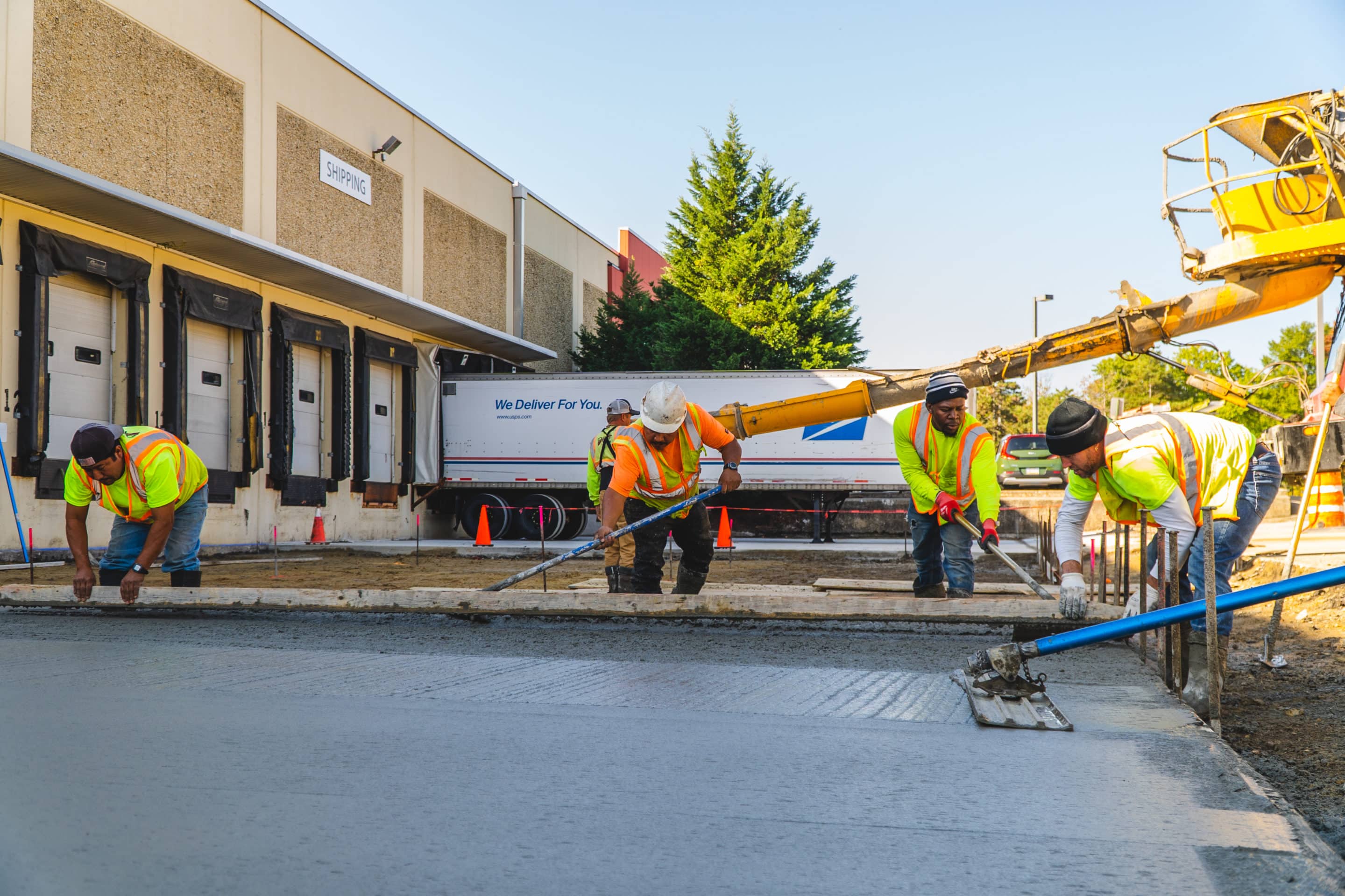 Industrial Space - Concrete Docking Pad Project | Delaware Valley ...